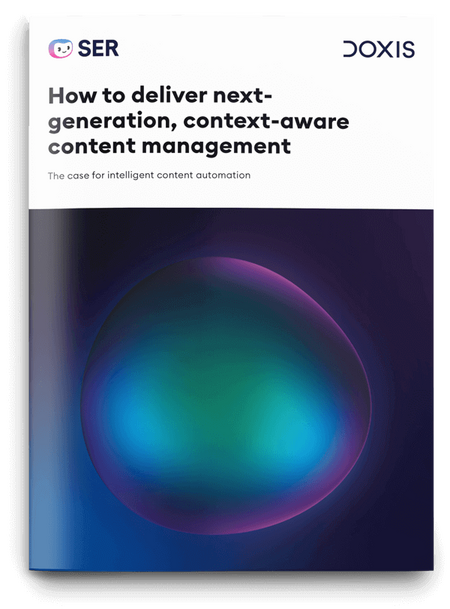 The case for intelligent content automation - SER Group